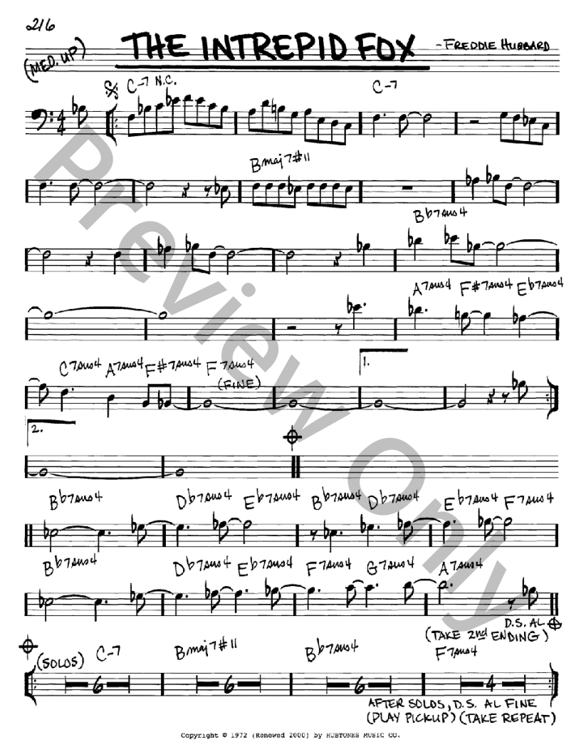 The Intrepid Fox | J.W. Pepper