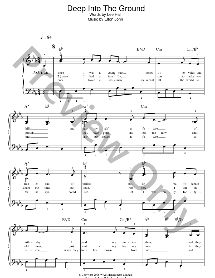 Deep into the Ground | J.W. Pepper