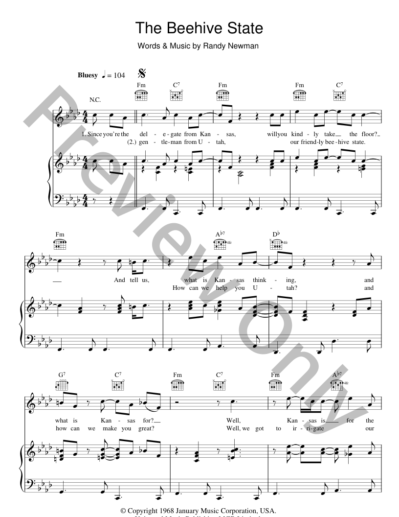 The Beehive State | J.W. Pepper