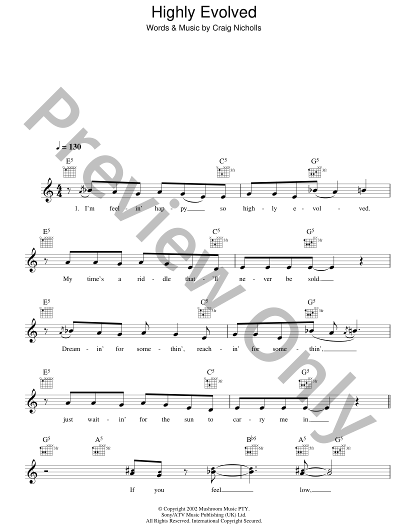 Highly Evolved | J.W. Pepper