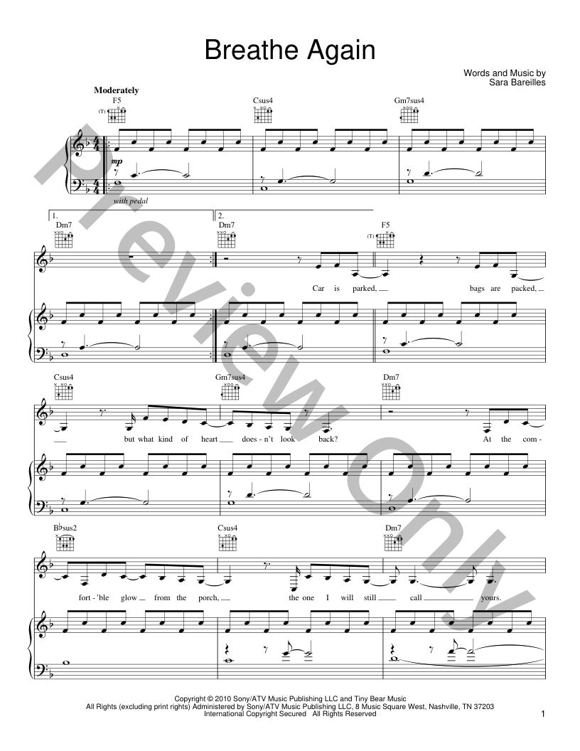 Breathe Again | J.W. Pepper