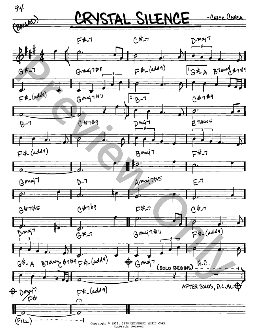 Crystal Silence | J.W. Pepper