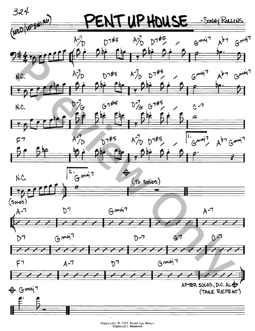 Pent up House | J.W. Pepper