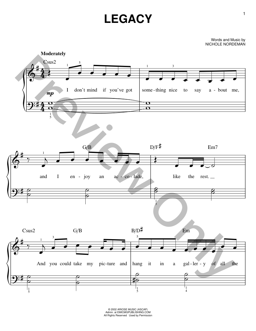 Legacy | J.W. Pepper