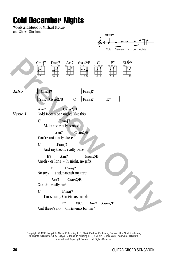 Cold December Nights | J.W. Pepper