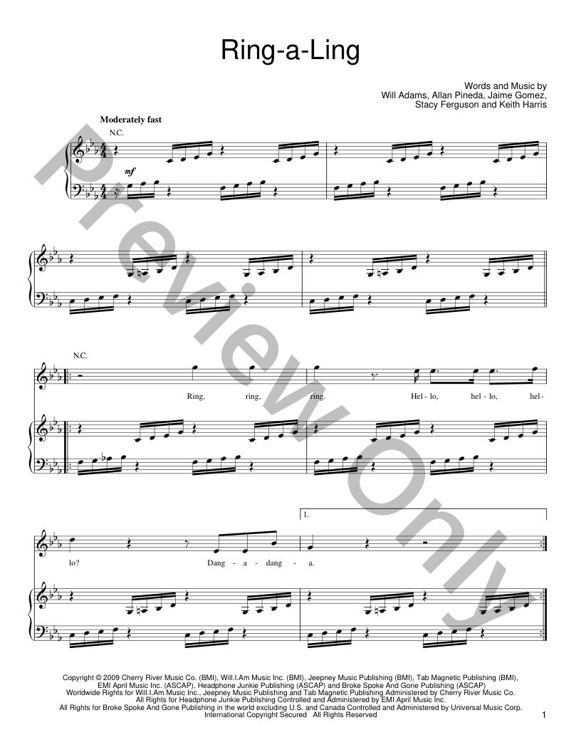 Ring a Ling | J.W. Pepper