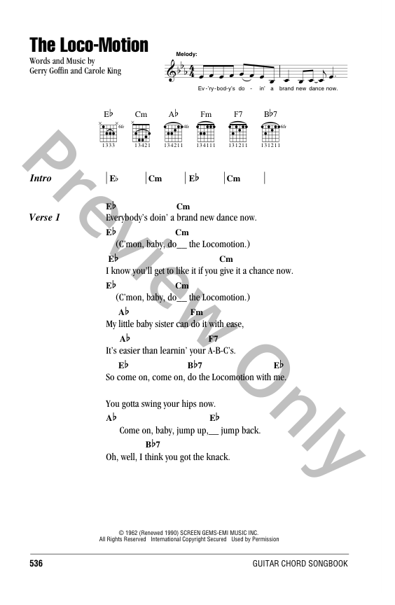 The Loco Motion | J.W. Pepper