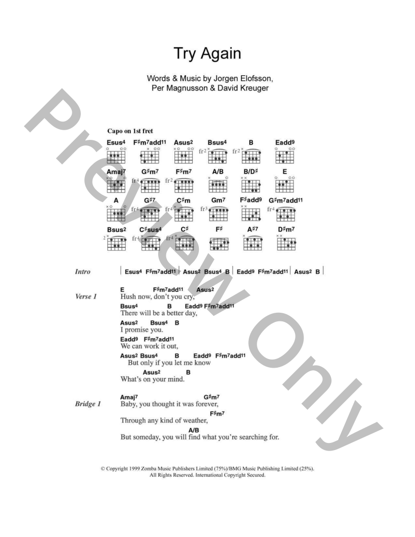 Try Again | J.W. Pepper