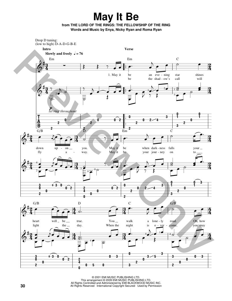 May It Be | J.W. Pepper