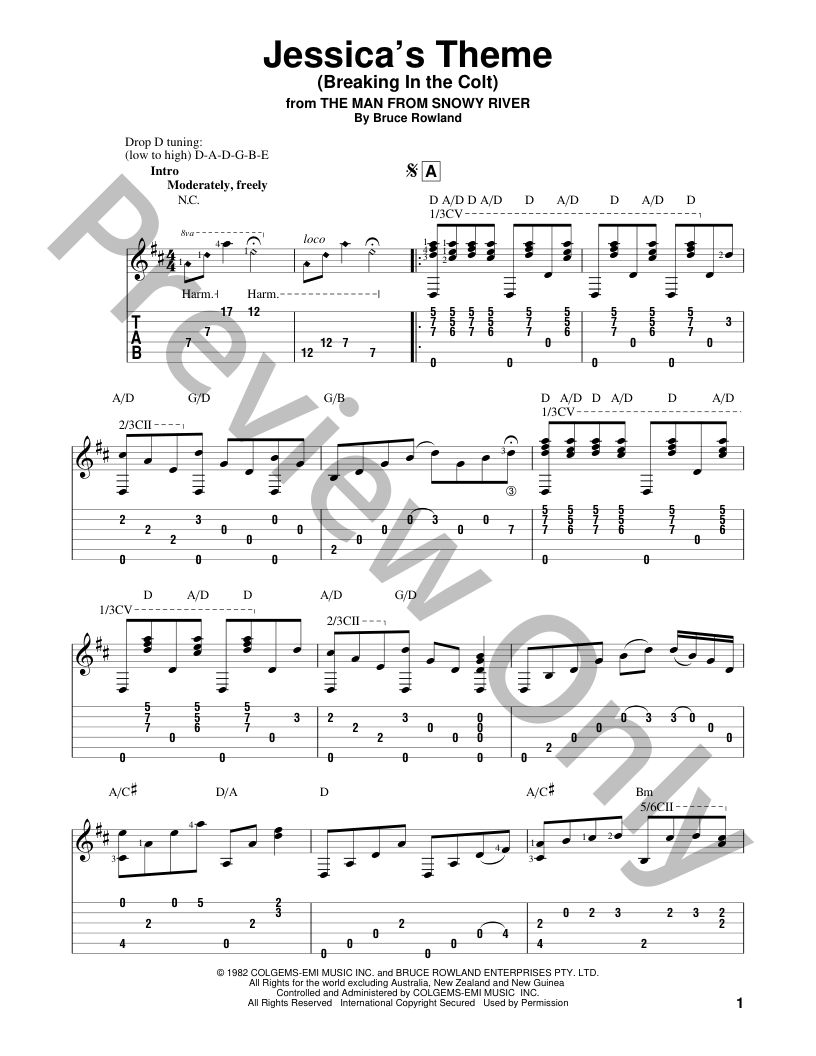 Jessica's Theme (Breaking in the Colt) | J.W. Pepper