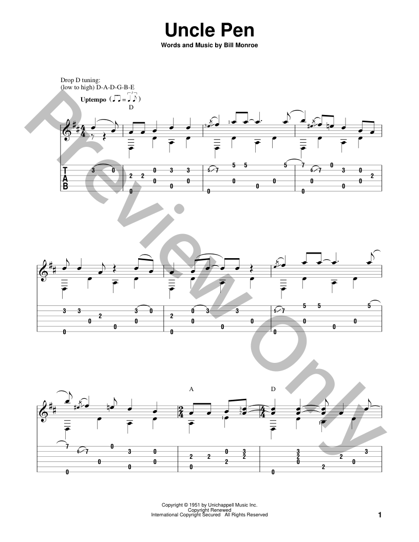 Uncle Pen | J.W. Pepper