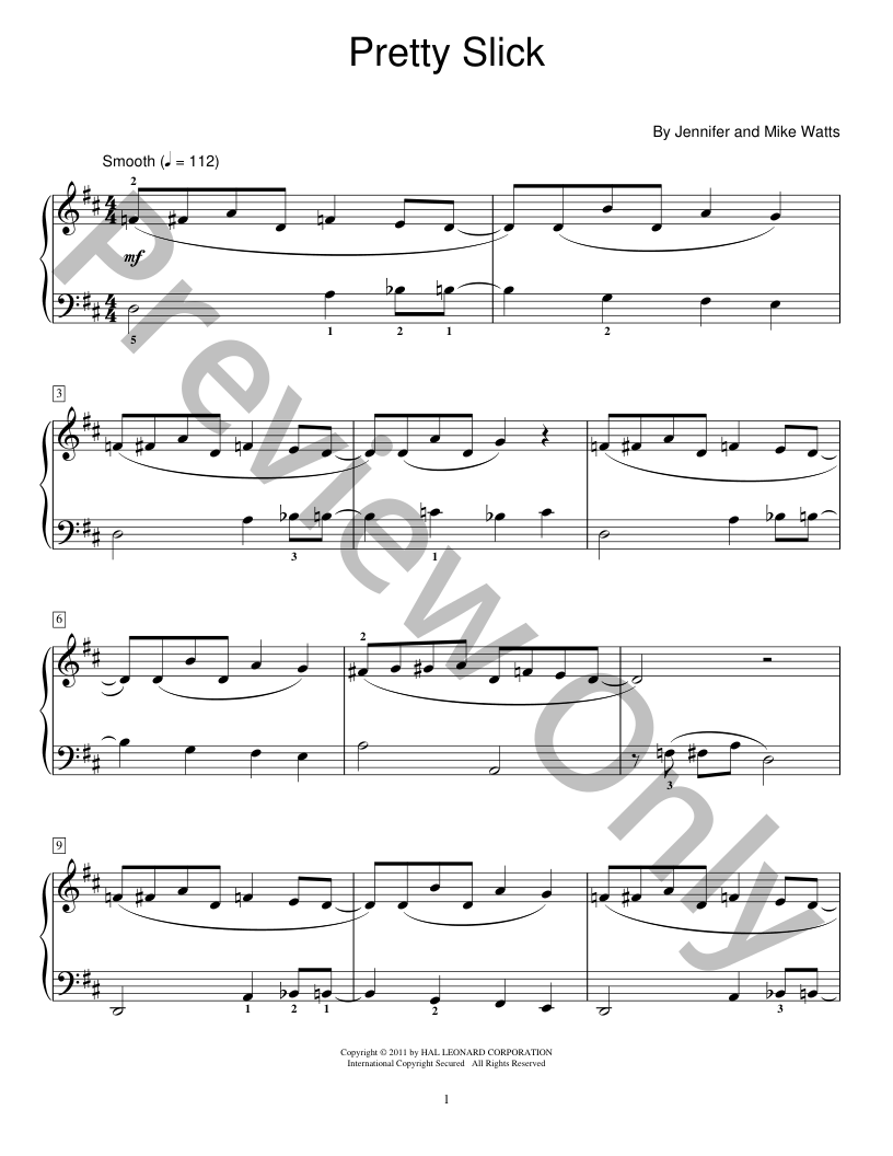 Pretty Slick | J.W. Pepper