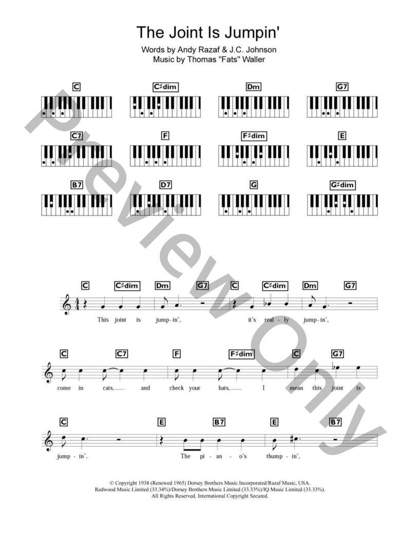 The Joint Is Jumping | J.W. Pepper