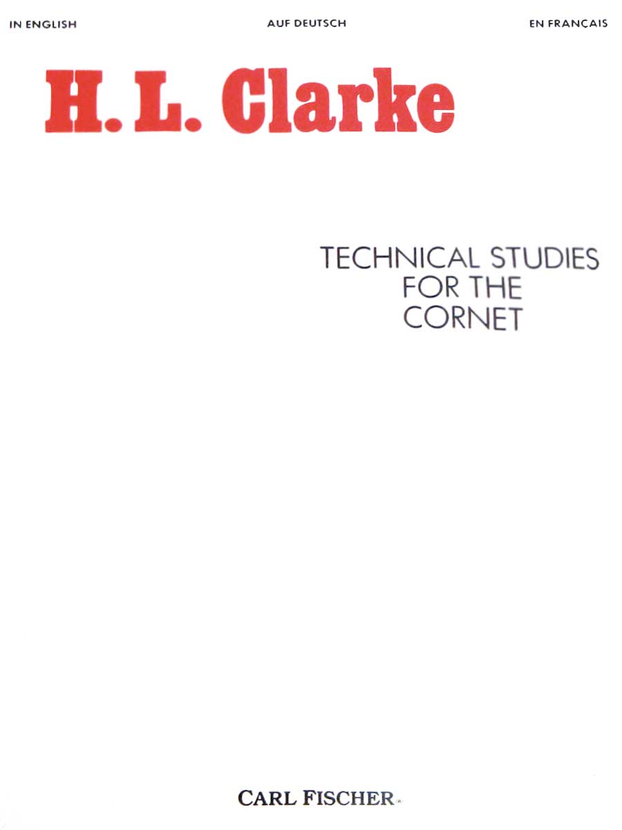 Technical Studies for the Cornet Sheet Music | J.W. Pepper