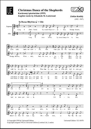 Christmas Dance of the Shepherds Choral Sheet Music | J.W. Pepper