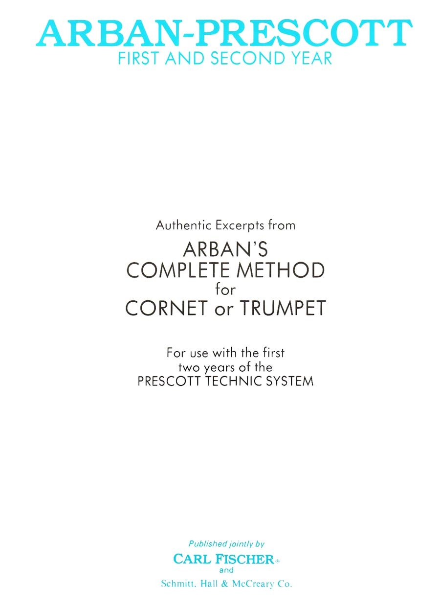 First and Second Year-Trumpet Sheet Music | J.W. Pepper