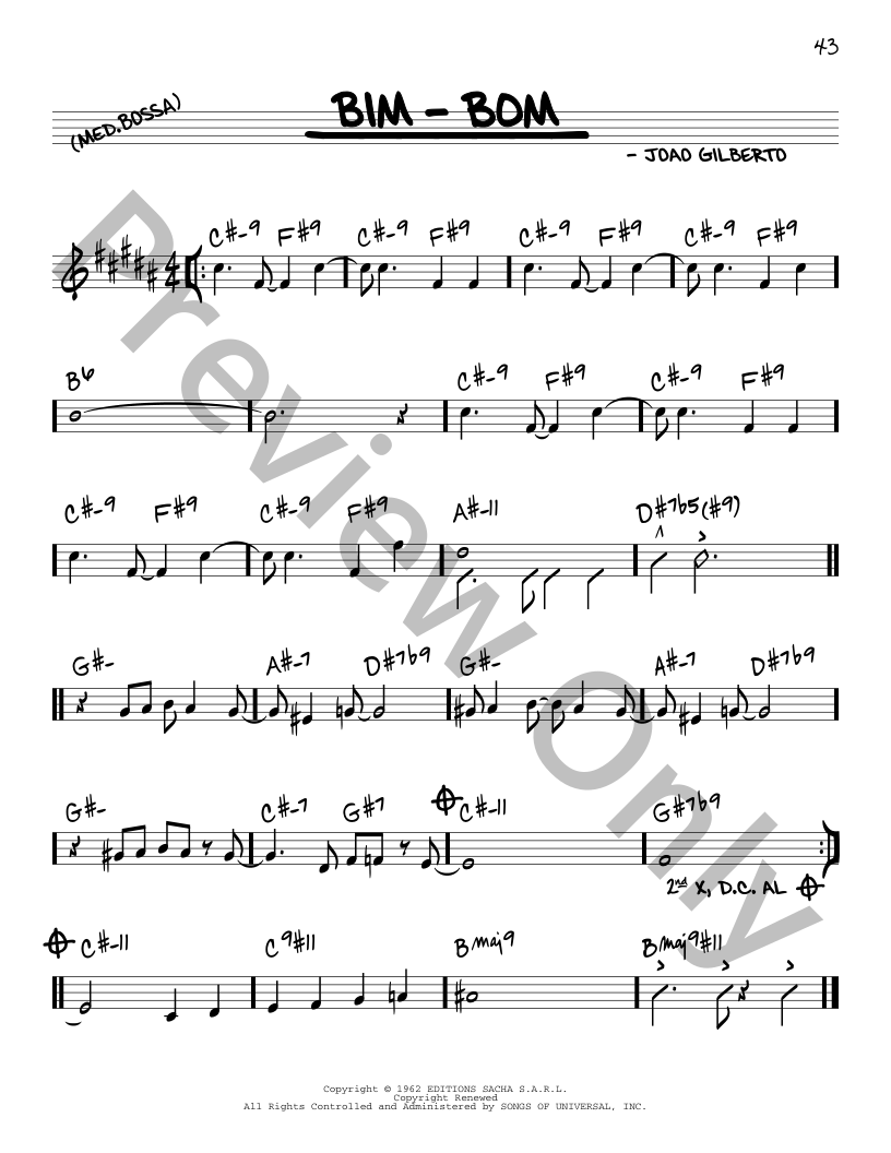 Bim Bom | J.W. Pepper