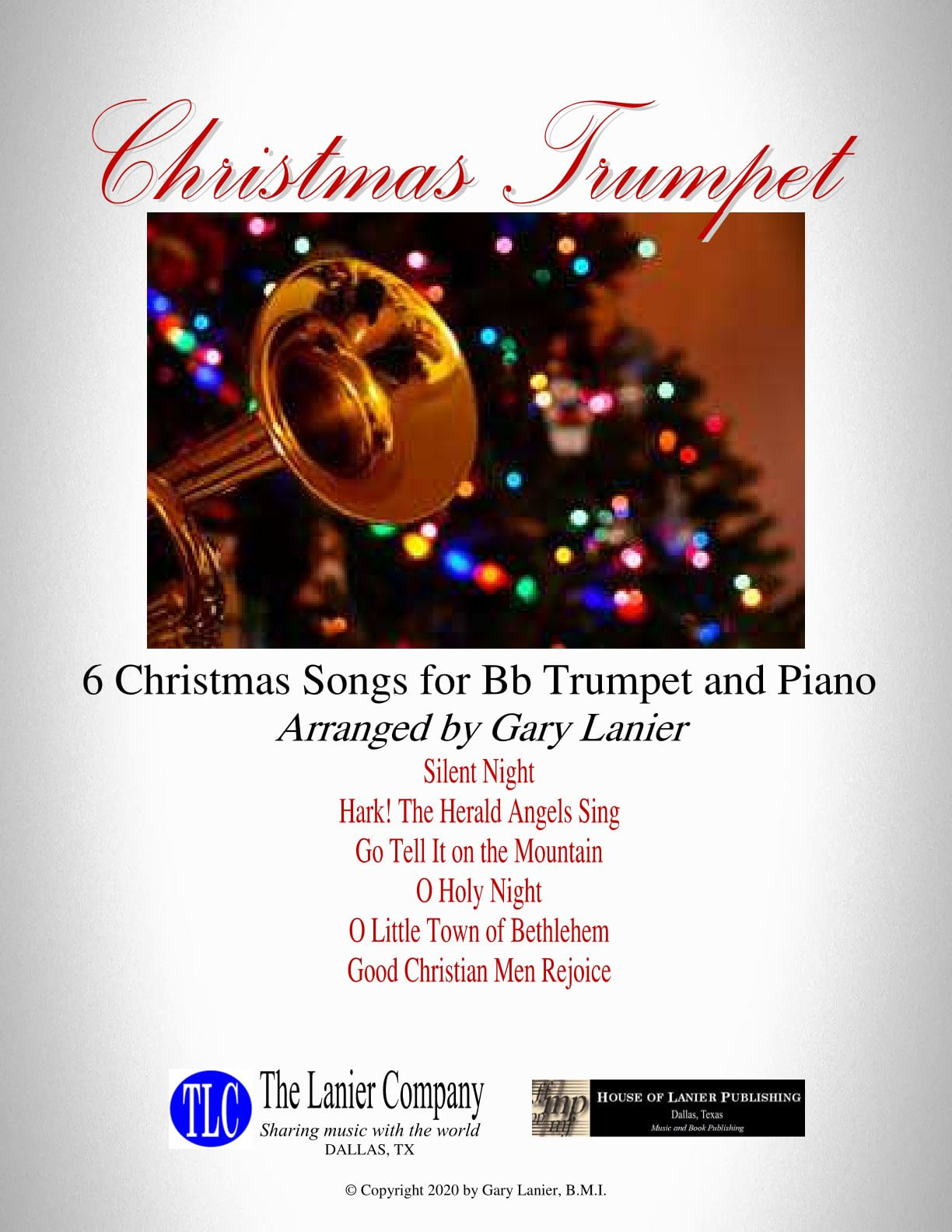 CHRISTMAS TRUMPET (6 Christmas songs for Trumpet & Piano with Score ...