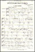 Six Elizabethan Lyrics Choral Sheet Music | J.W. Pepper