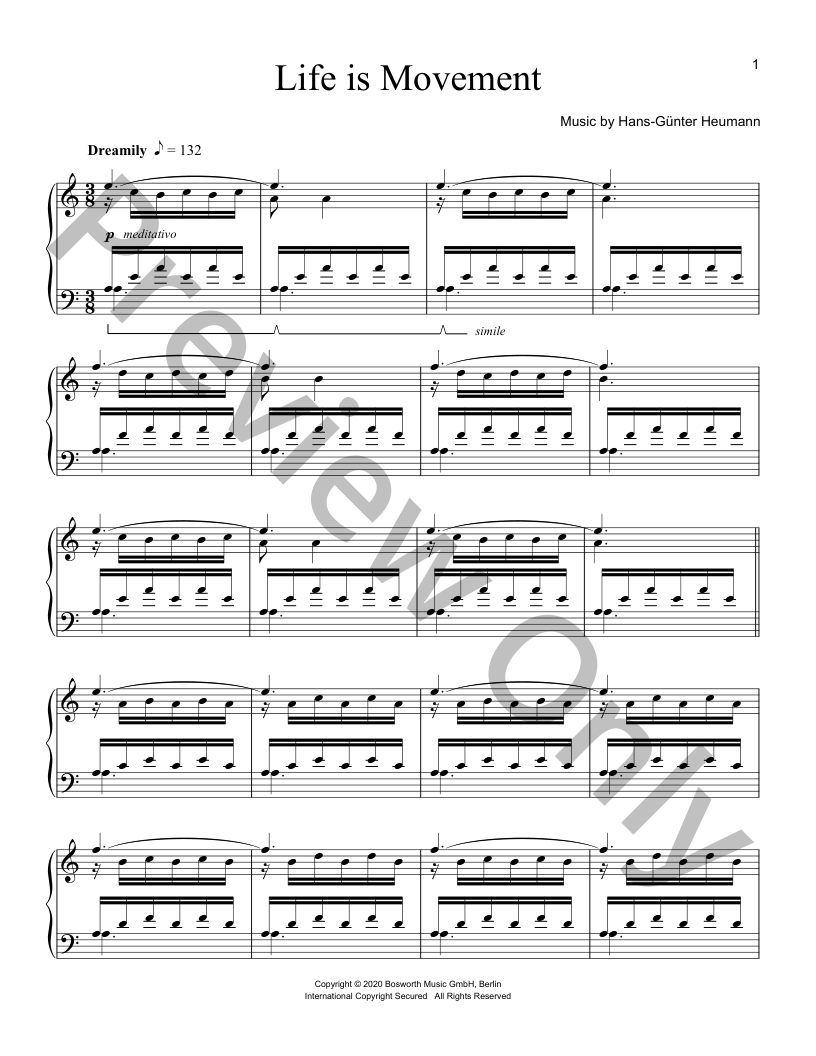 Life Is Movement | J.W. Pepper