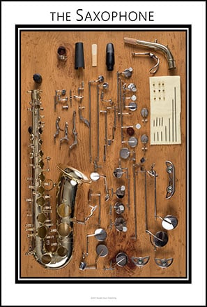 Saxophone Anatomy Chart | J.W. Pepper