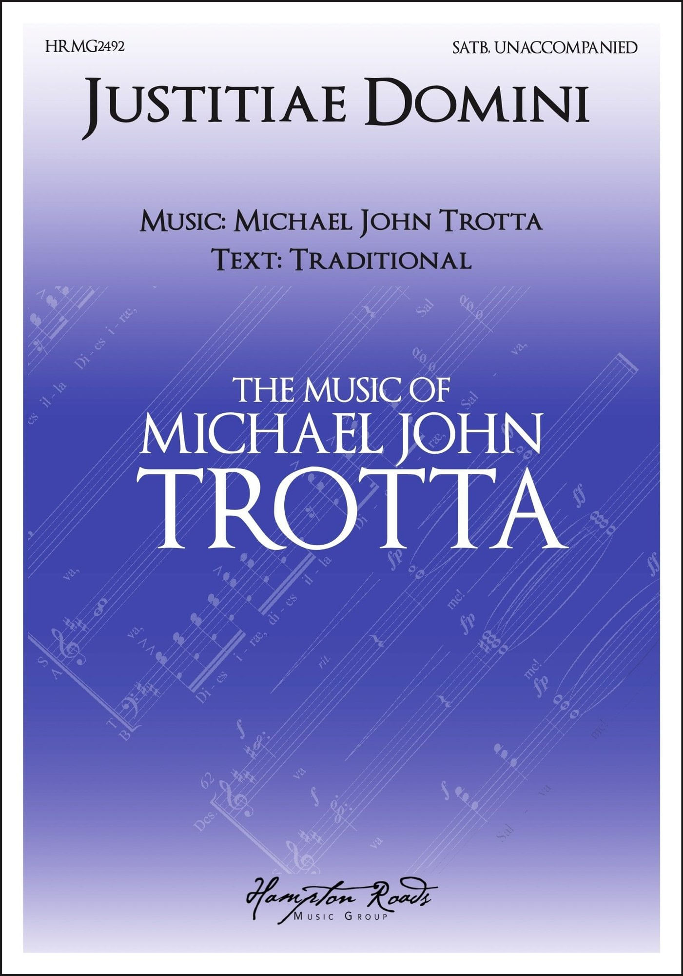 Justitiae Domini Choral Sheet Music | J.W. Pepper