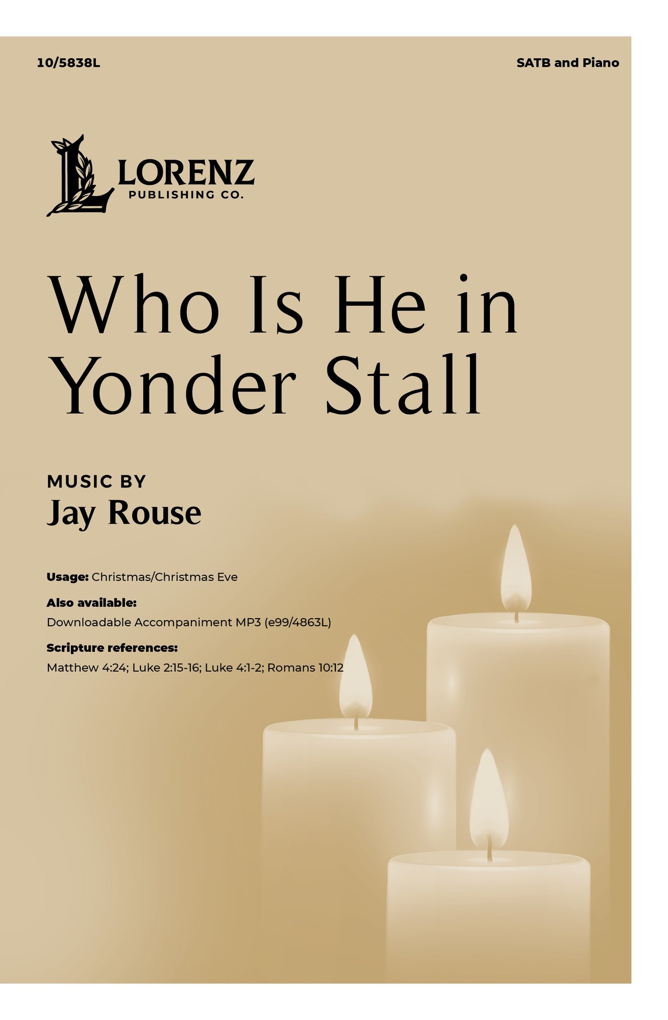 Who Is He in Yonder Stall Choral Sheet Music | J.W. Pepper