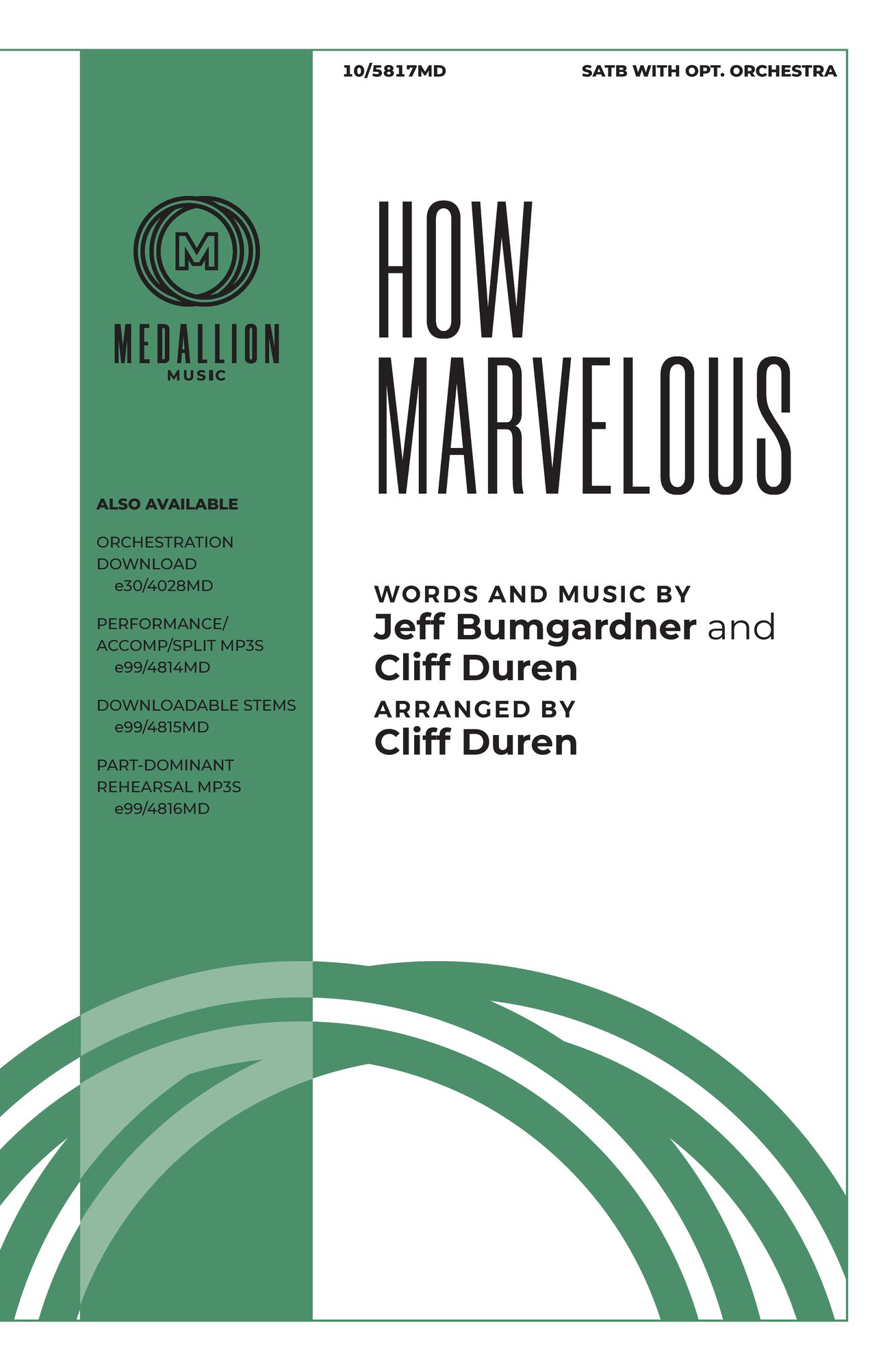 How Marvelous | J.W. Pepper