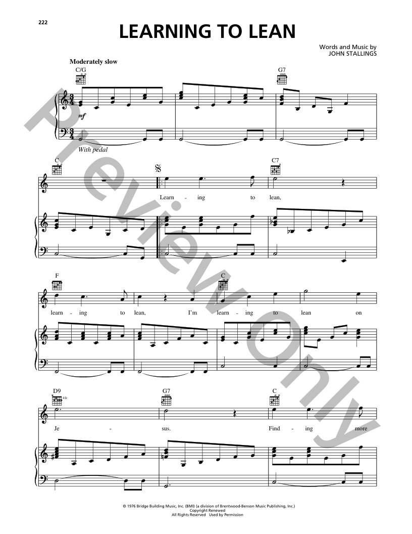 Learning To Lean | J.W. Pepper