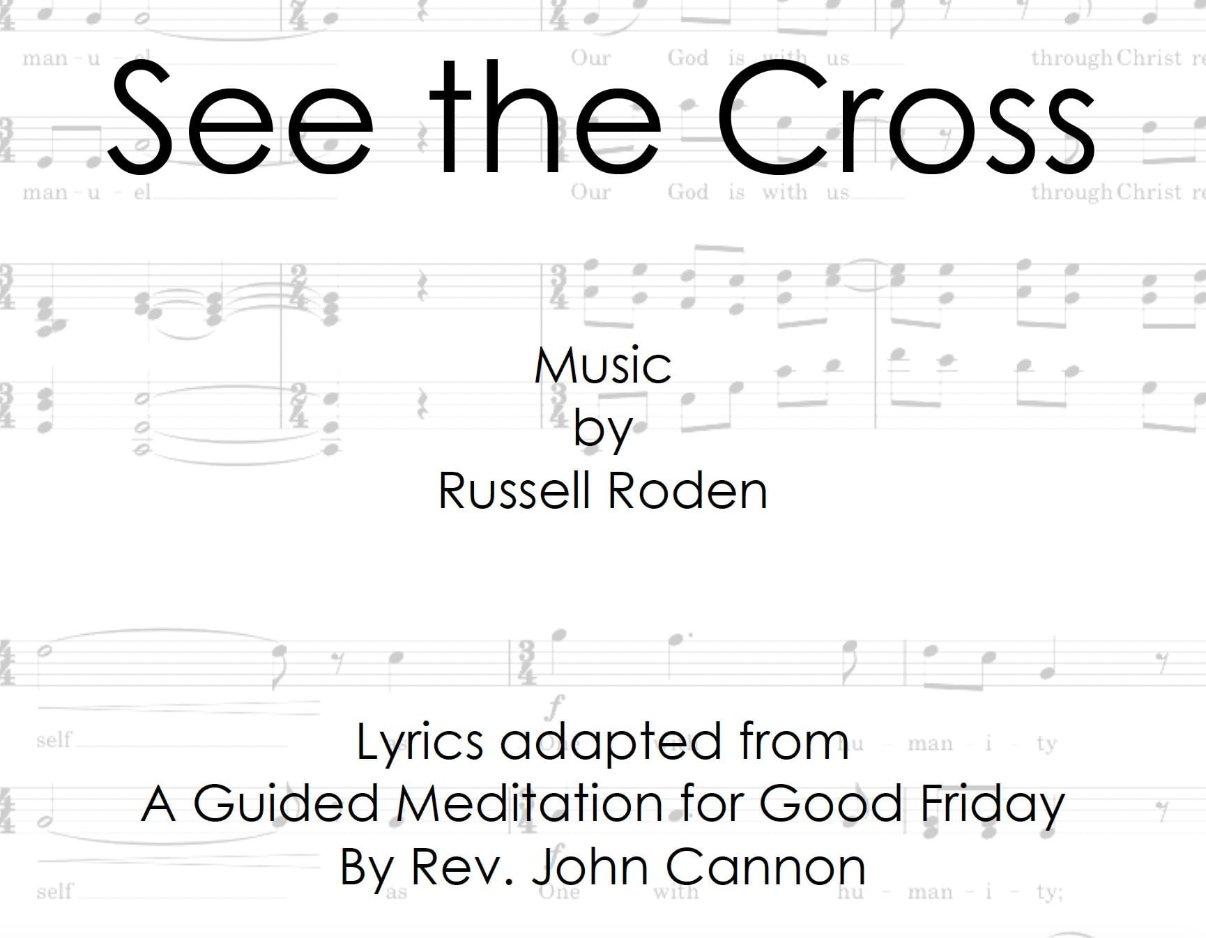See the Cross | J.W. Pepper