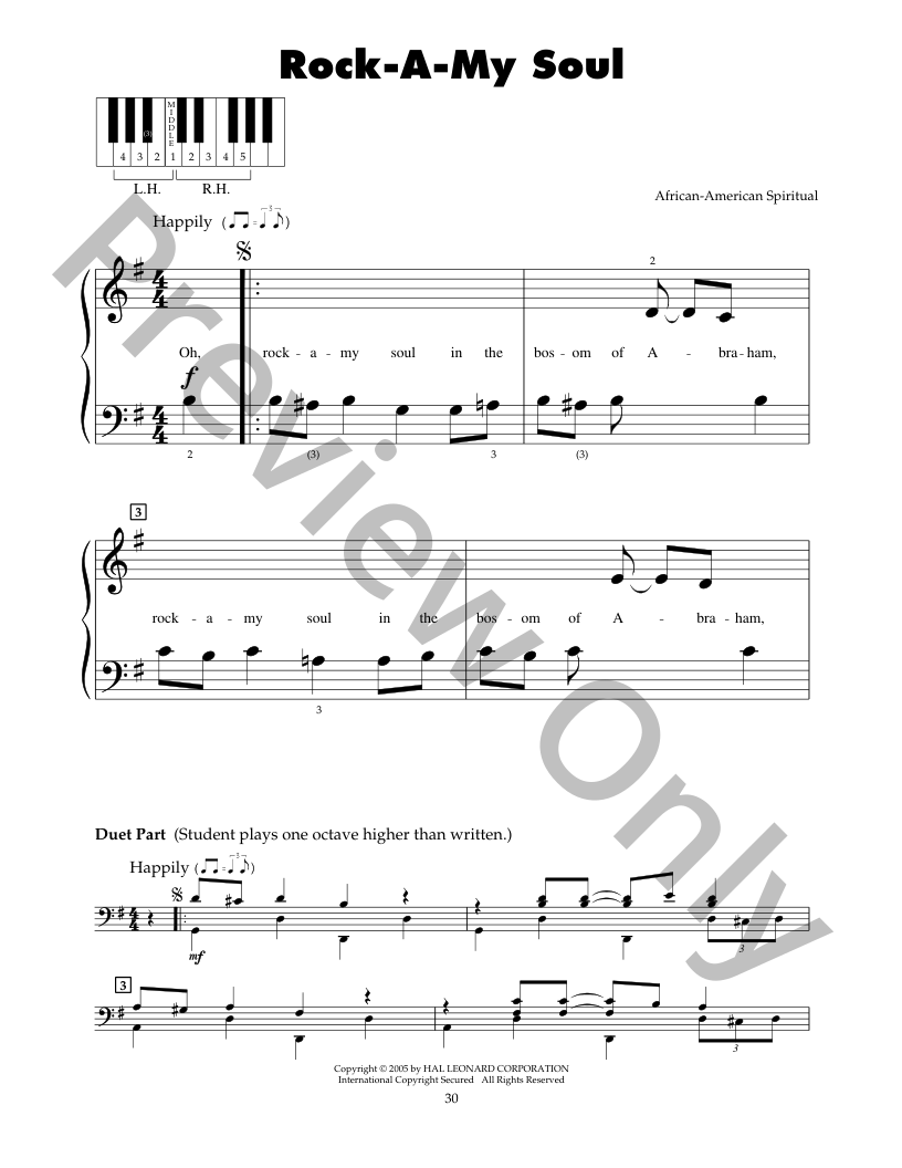 Rock A My Soul | J.W. Pepper