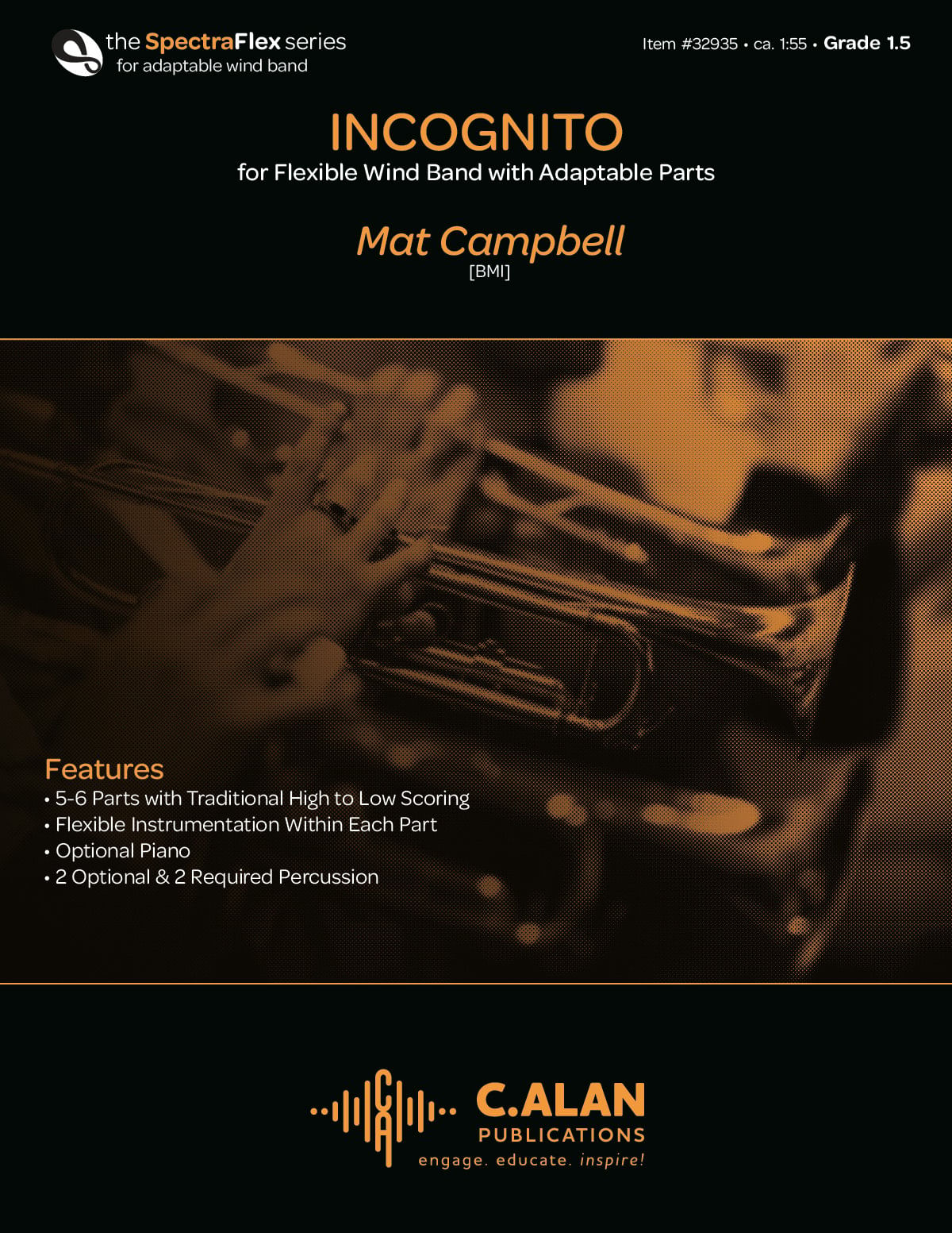 Incognito Concert Band Sheet Music | J.W. Pepper