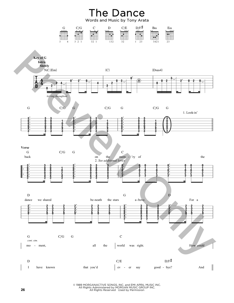 The Dance | J.W. Pepper