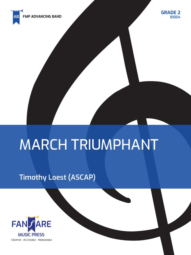 MARCH TRIUMPHANT Concert Band Sheet Music | J.W. Pepper