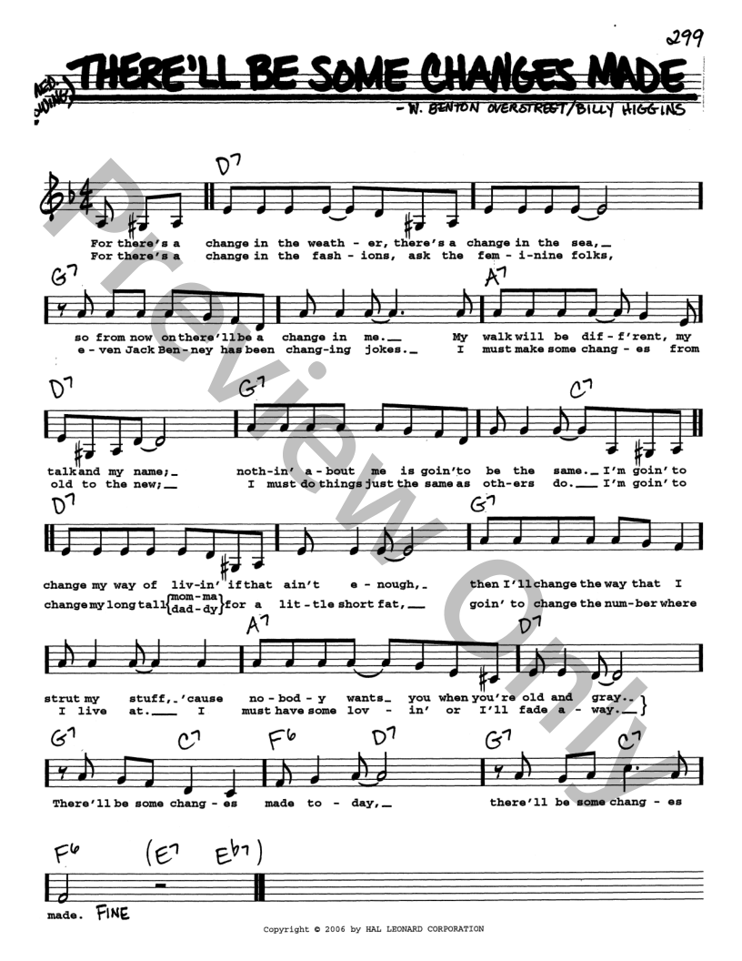 There'll Be Some Changes Made | J.W. Pepper