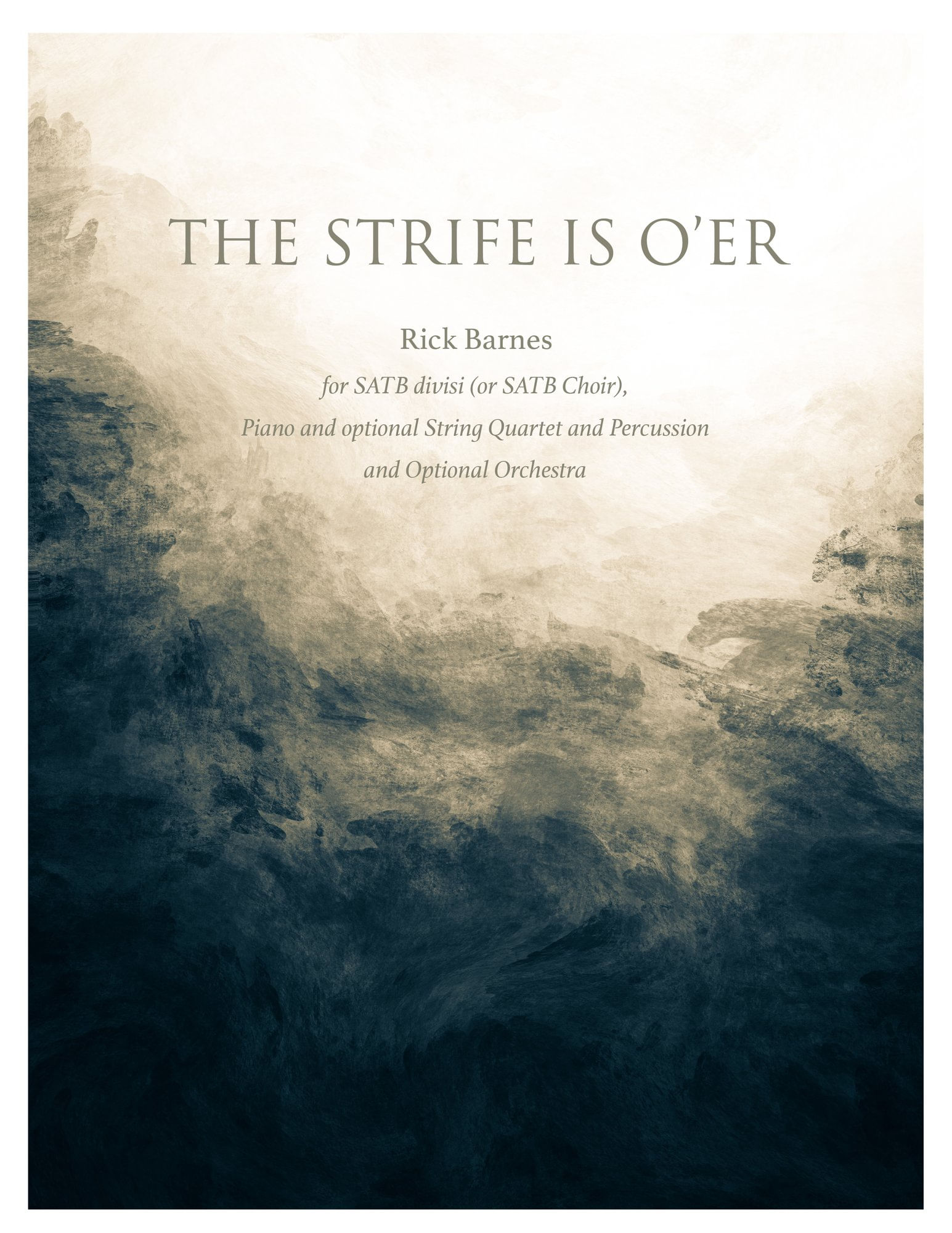 The Strife is O'er | J.W. Pepper