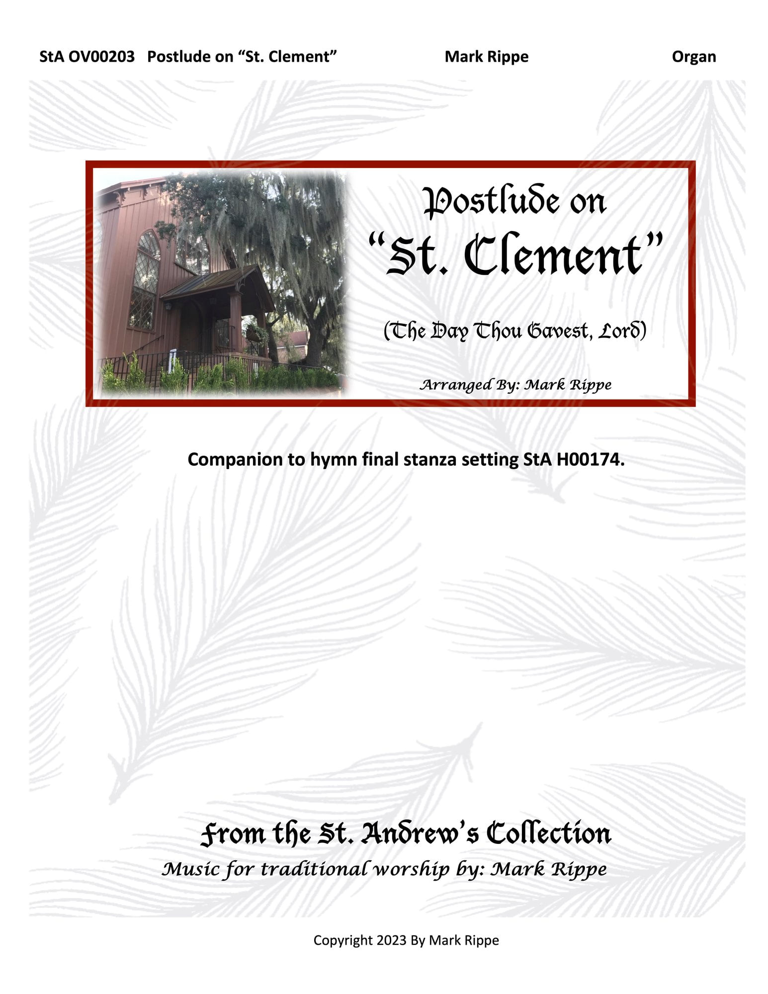 Postlude on "St. Clement" (StA OV00203) | J.W. Pepper
