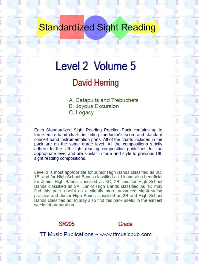 Sight Reading Practice Pack Level 2 Volume 5 | J.W. Pepper