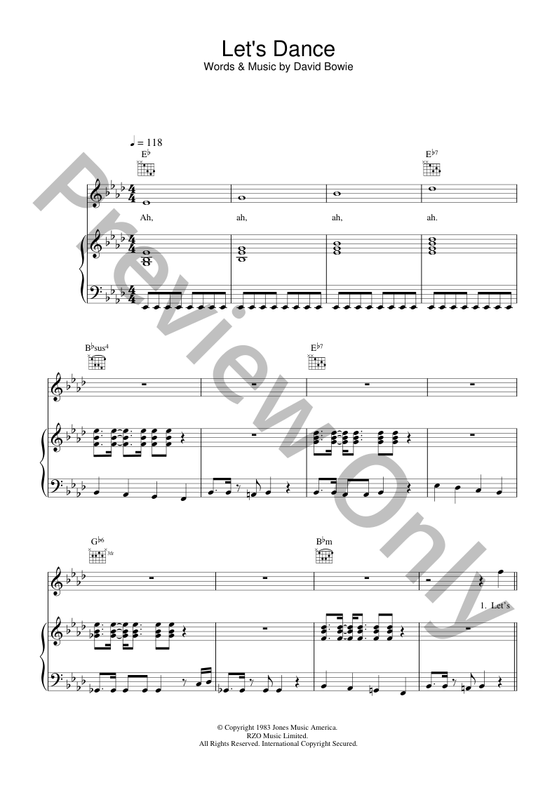 Let's Dance | J.W. Pepper