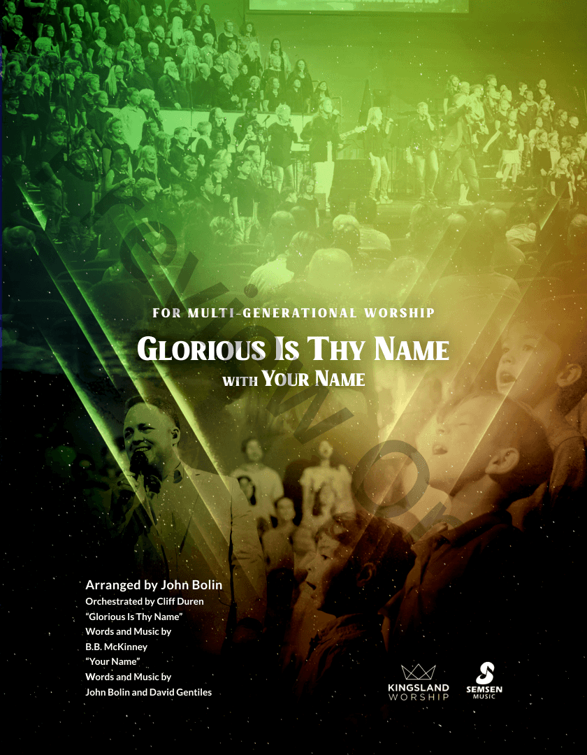 Glorious Is Thy Name | J.W. Pepper