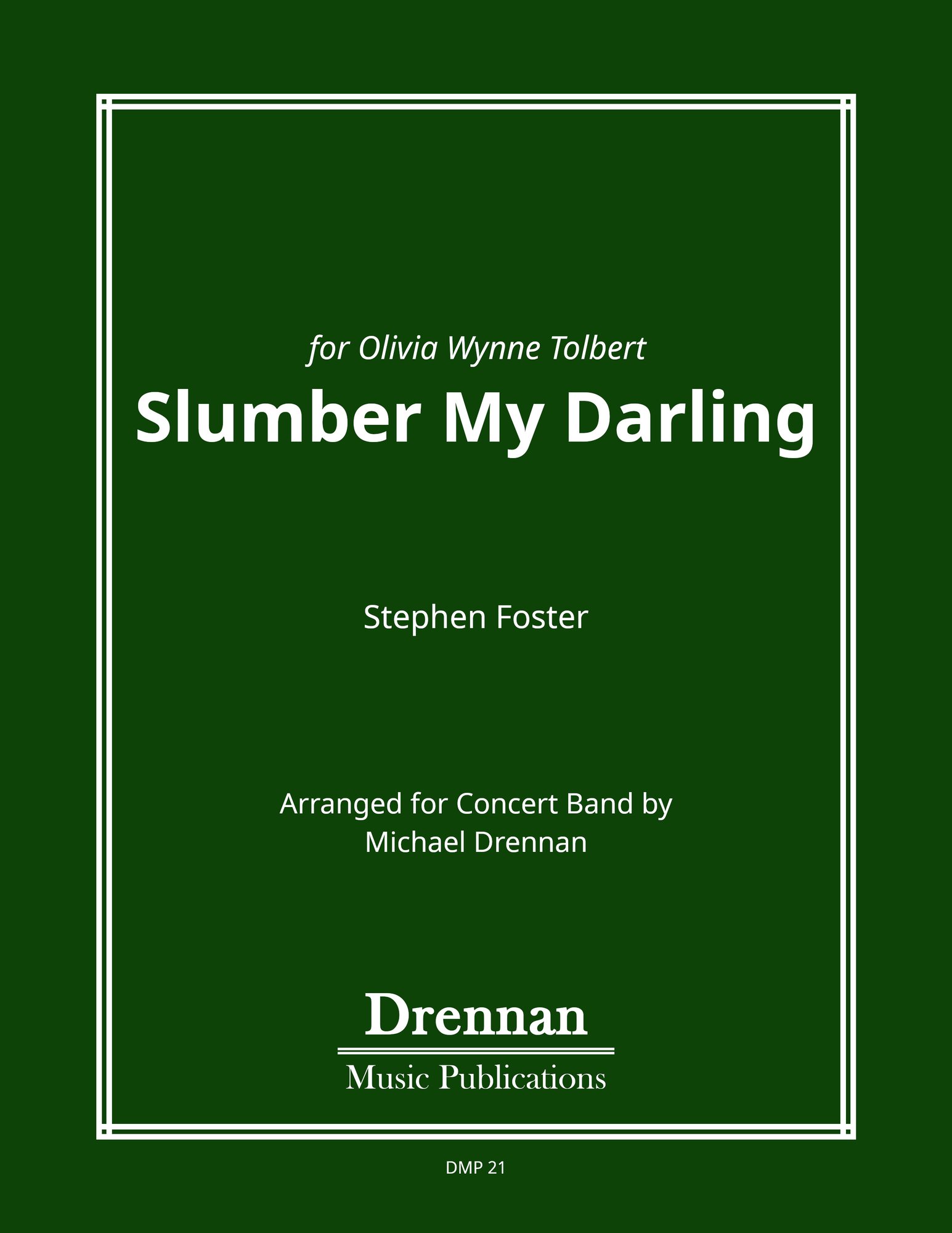 Slumber, My Darling | J.W. Pepper