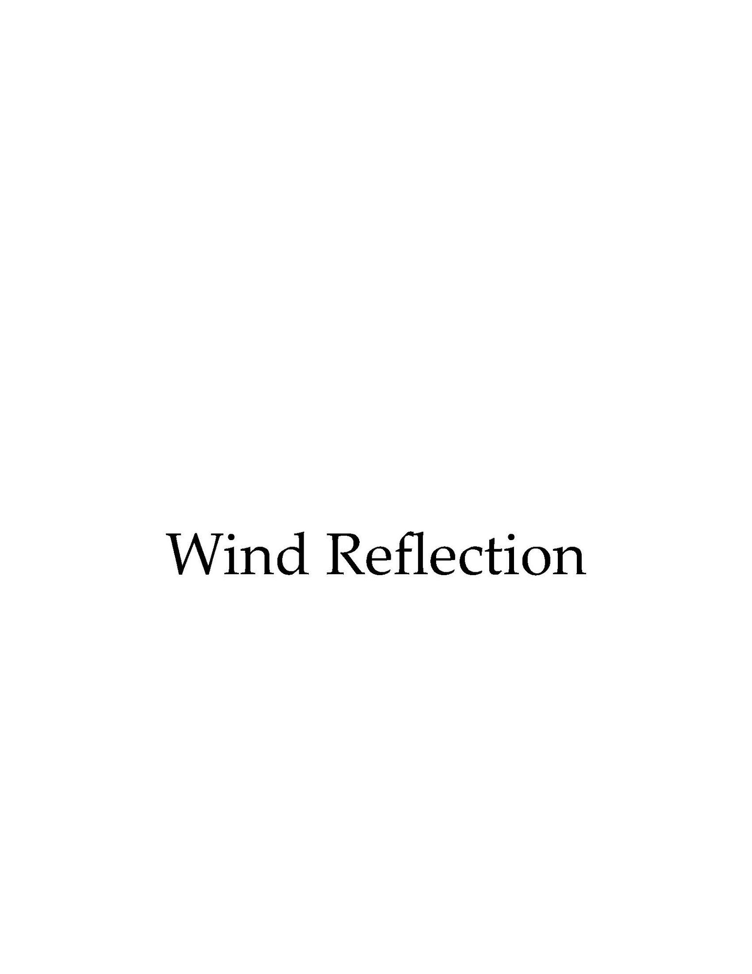 Wind Reflection | J.W. Pepper