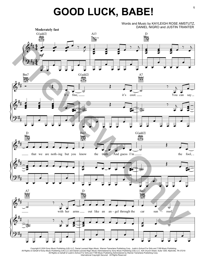 Good Luck, Babe! | J.W. Pepper