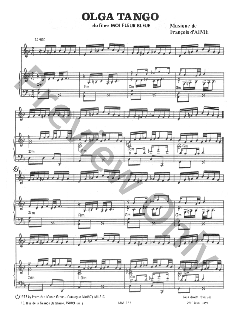 Olga Tango | J.W. Pepper