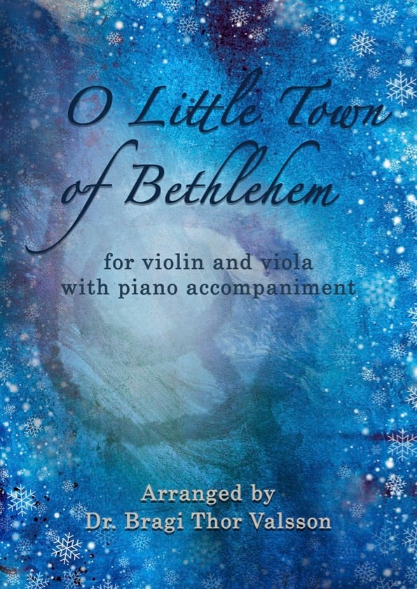 O Little Town of Bethlehem - Violin and Viola with Piano accompaniment ...