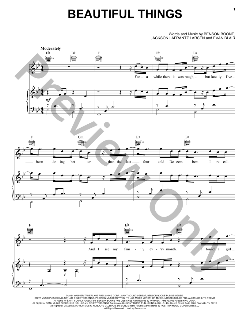 Beautiful Things | J.W. Pepper