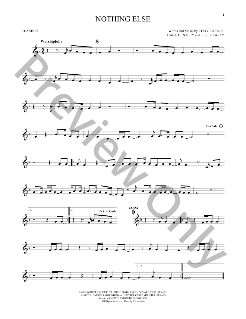 Nothing Else | J.W. Pepper