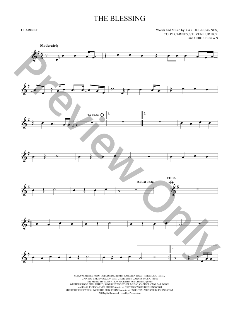 The Blessing | J.W. Pepper