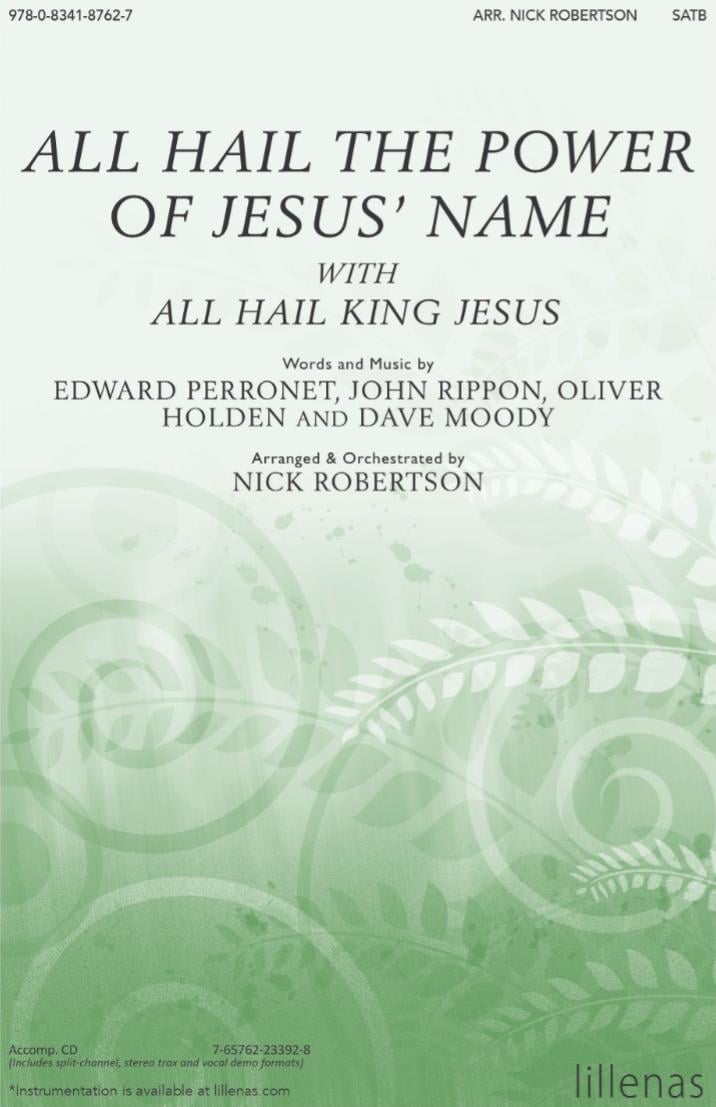 All Hail the Power of Jesus' Name with All Hail King Jesus Choral Sheet ...
