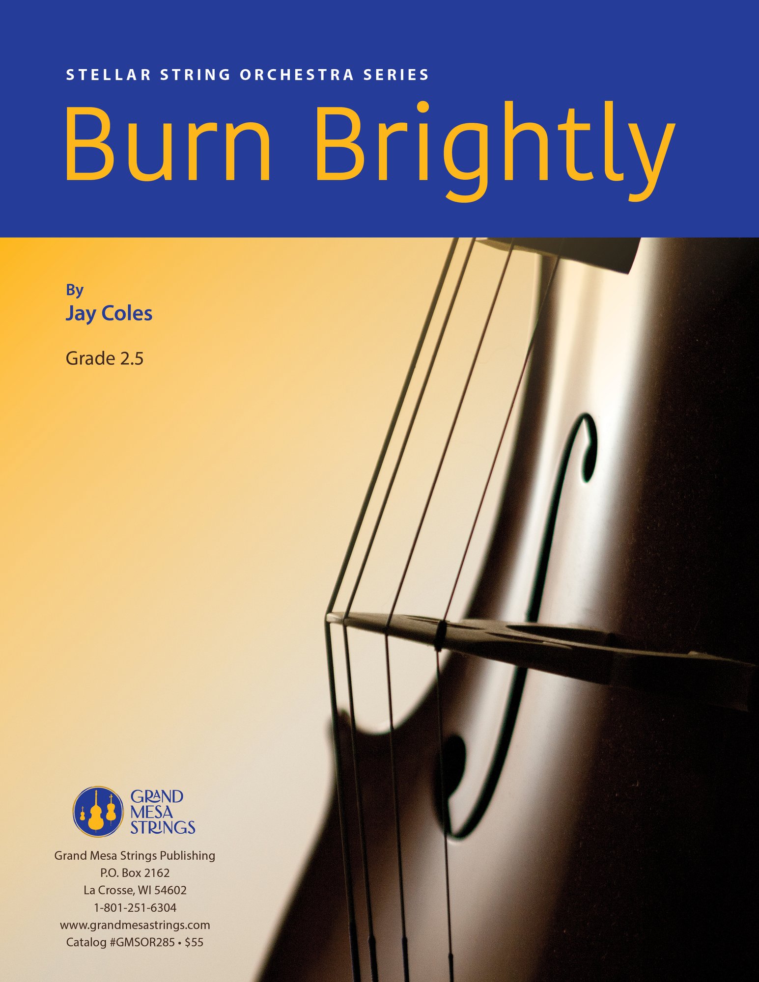 Burn Brightly Orchestra Sheet Music | J.W. Pepper